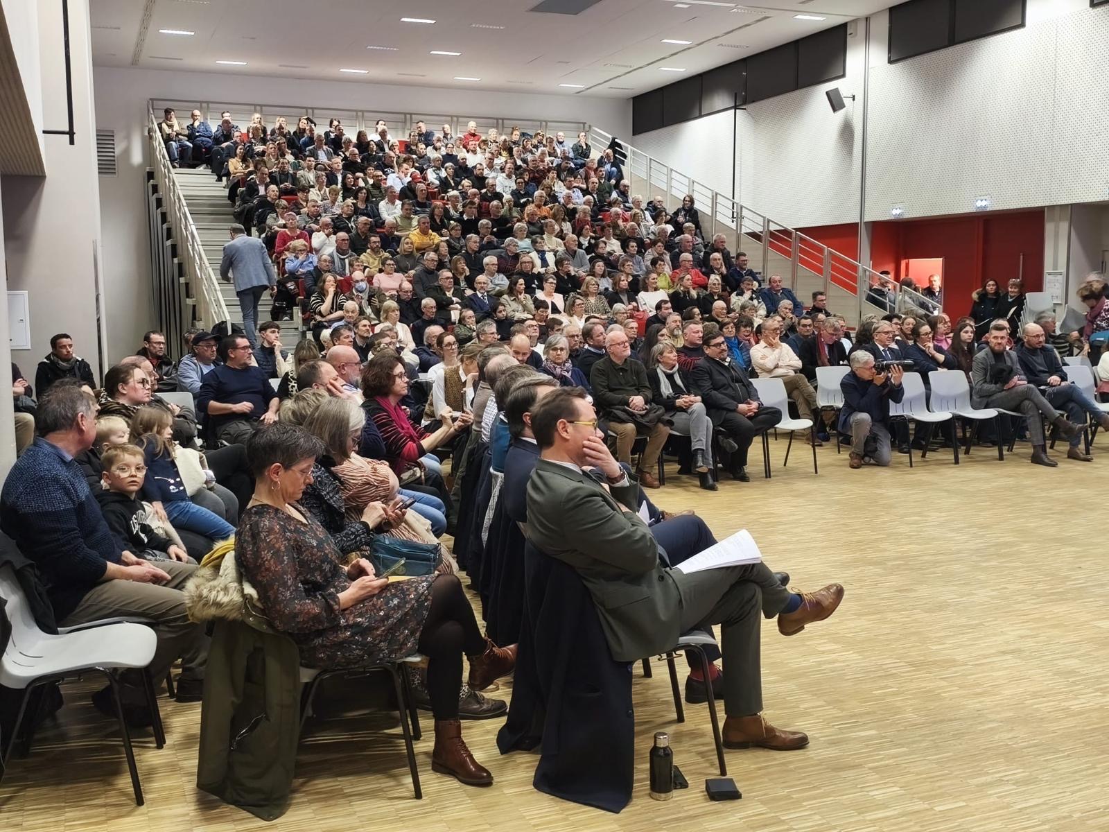 Cérémonie des vœux à Saint-Domineuc